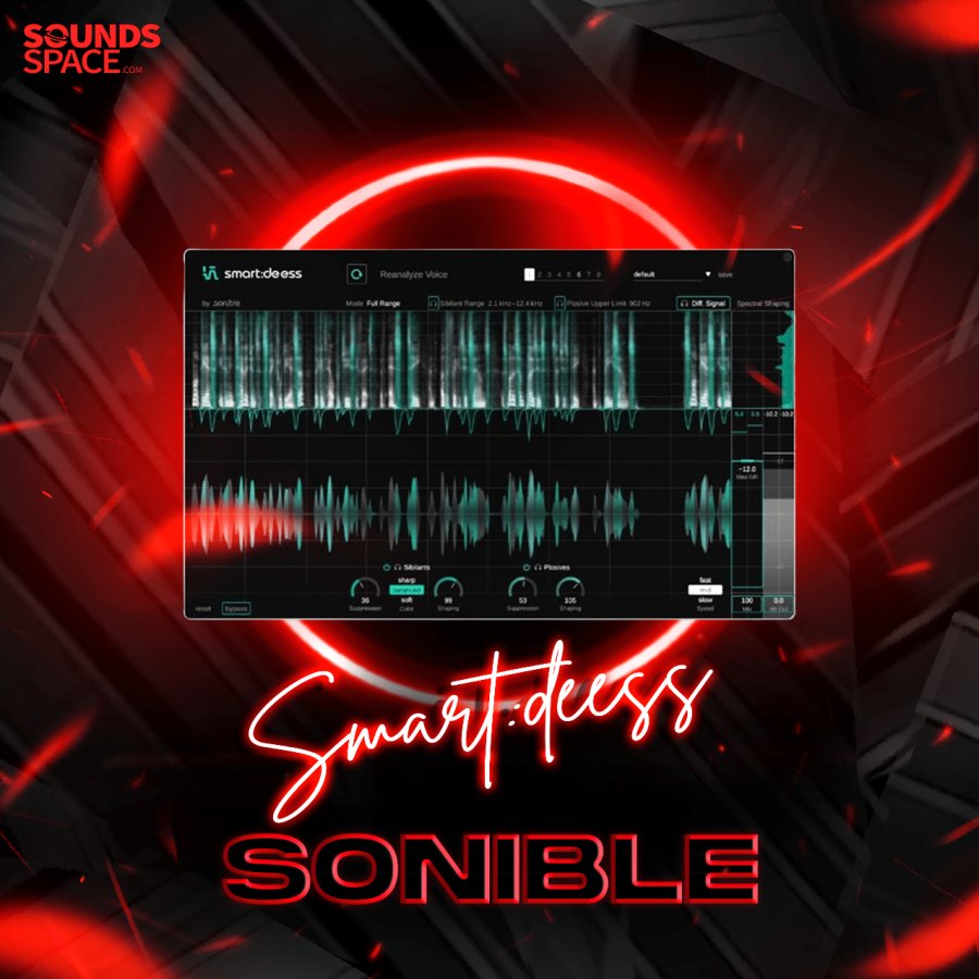 Sonible smart:deess, buy Sonible smart:deess, Sonible smart:deess plugin, SoundsSpace.com
